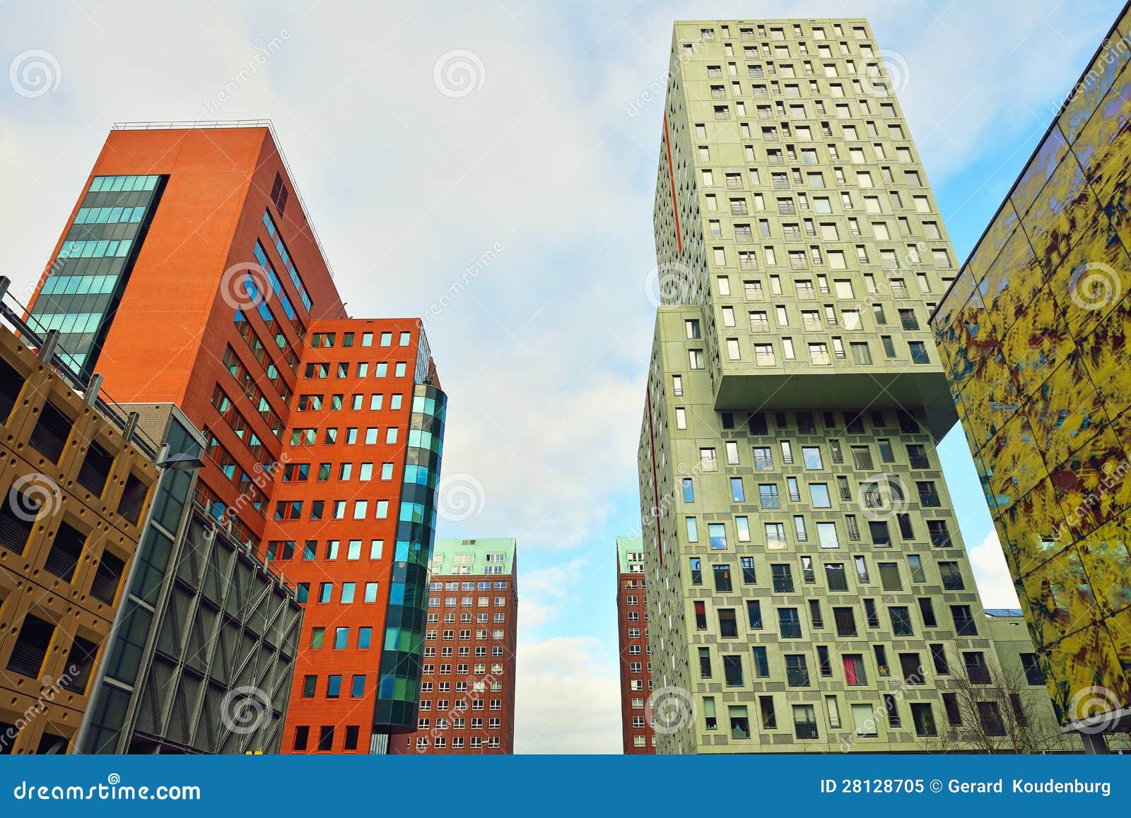Modern Architecture of Rotterdam Netherlands Stock Image - Image of ...