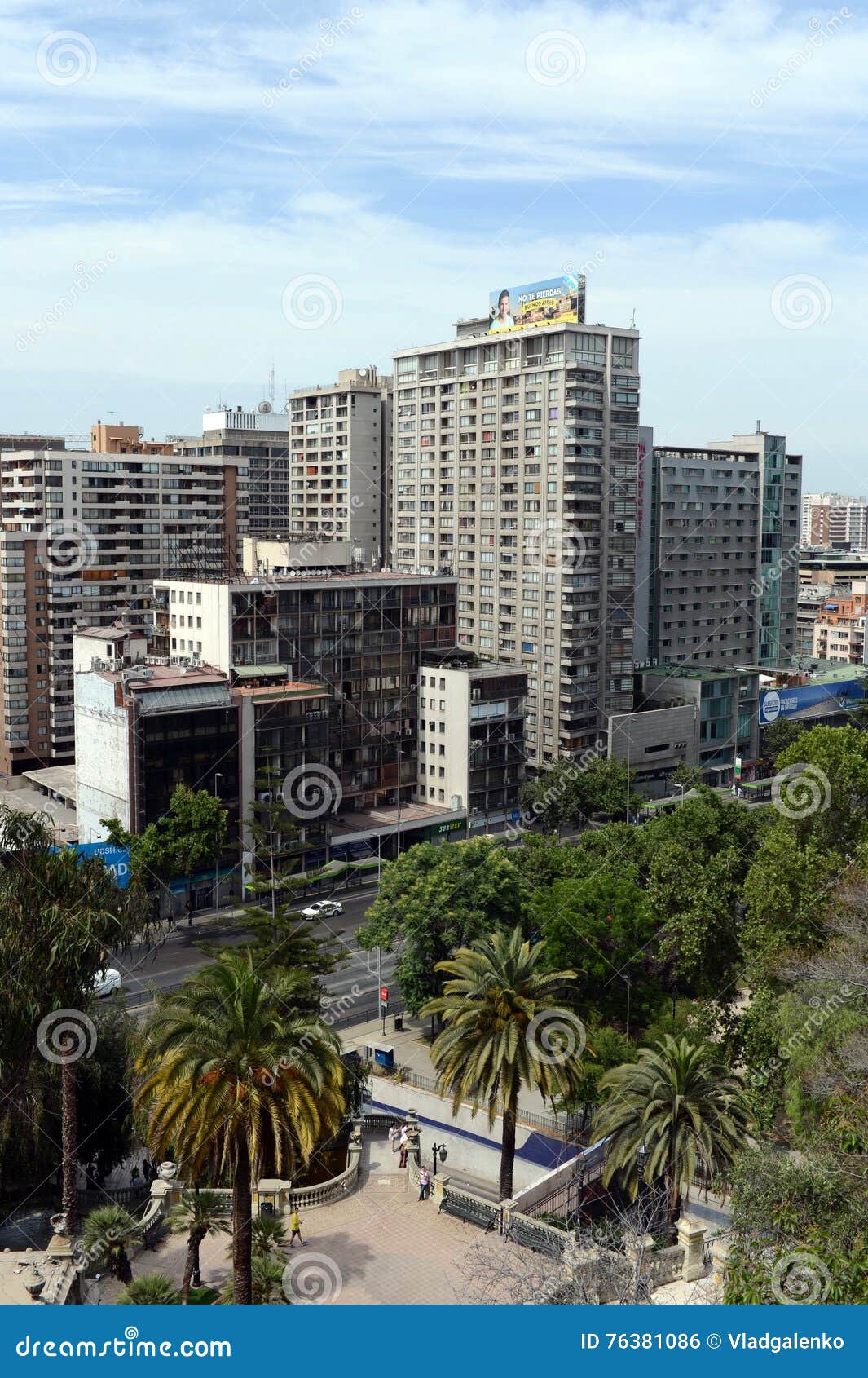 Modern Architecture in Santiago De Chile. Editorial Photo - Image of ...