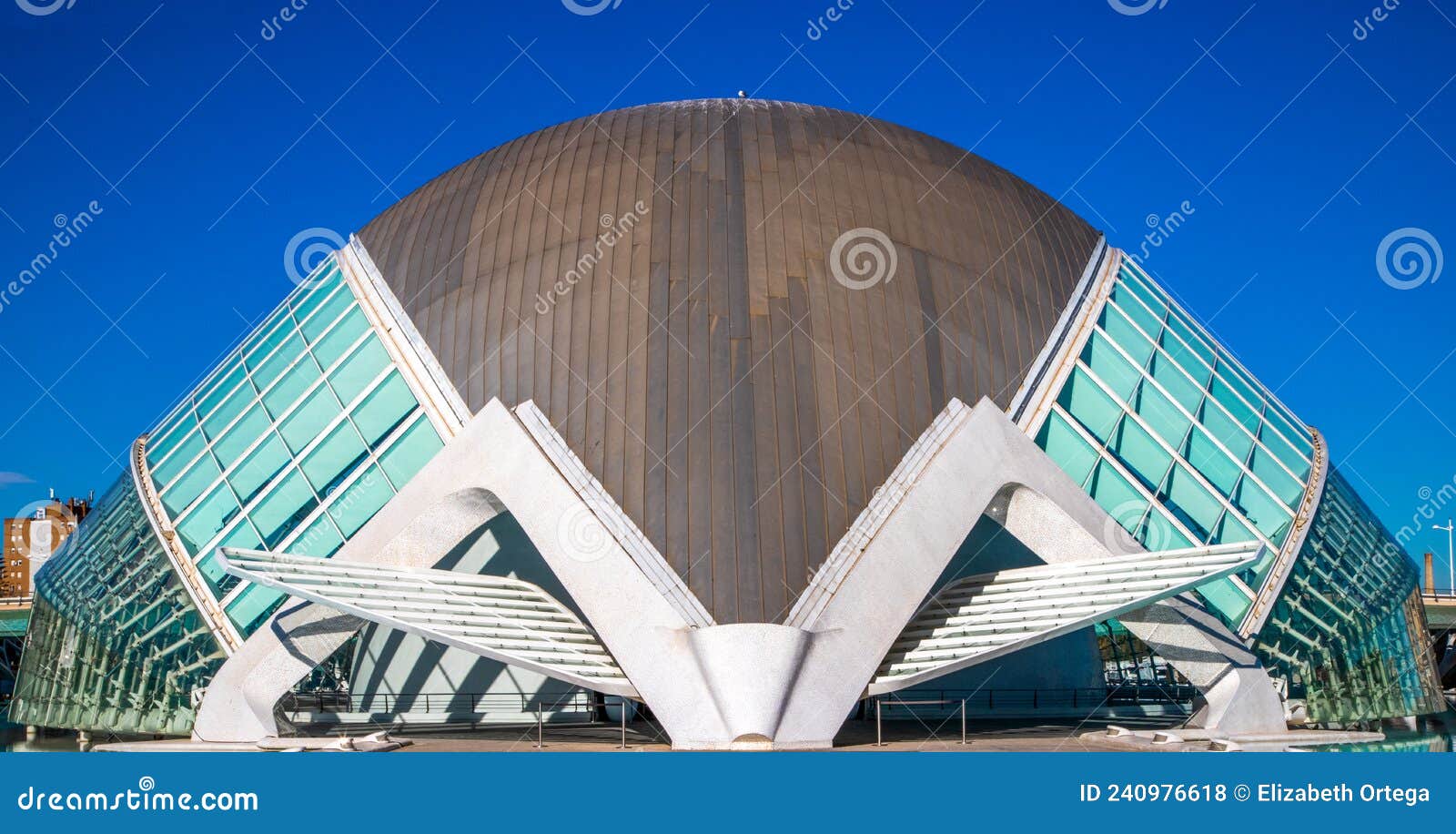Modern Architecture of Spherical Building Editorial Stock Photo - Image ...