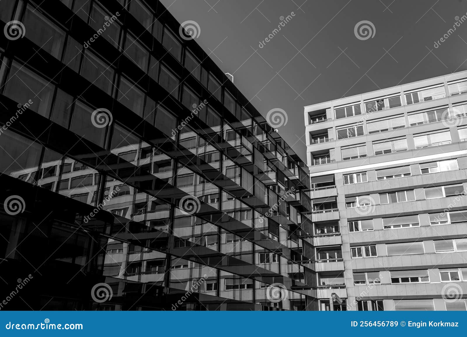 Modern Architecture in Geneva, Switzerland Stock Image - Image of ...