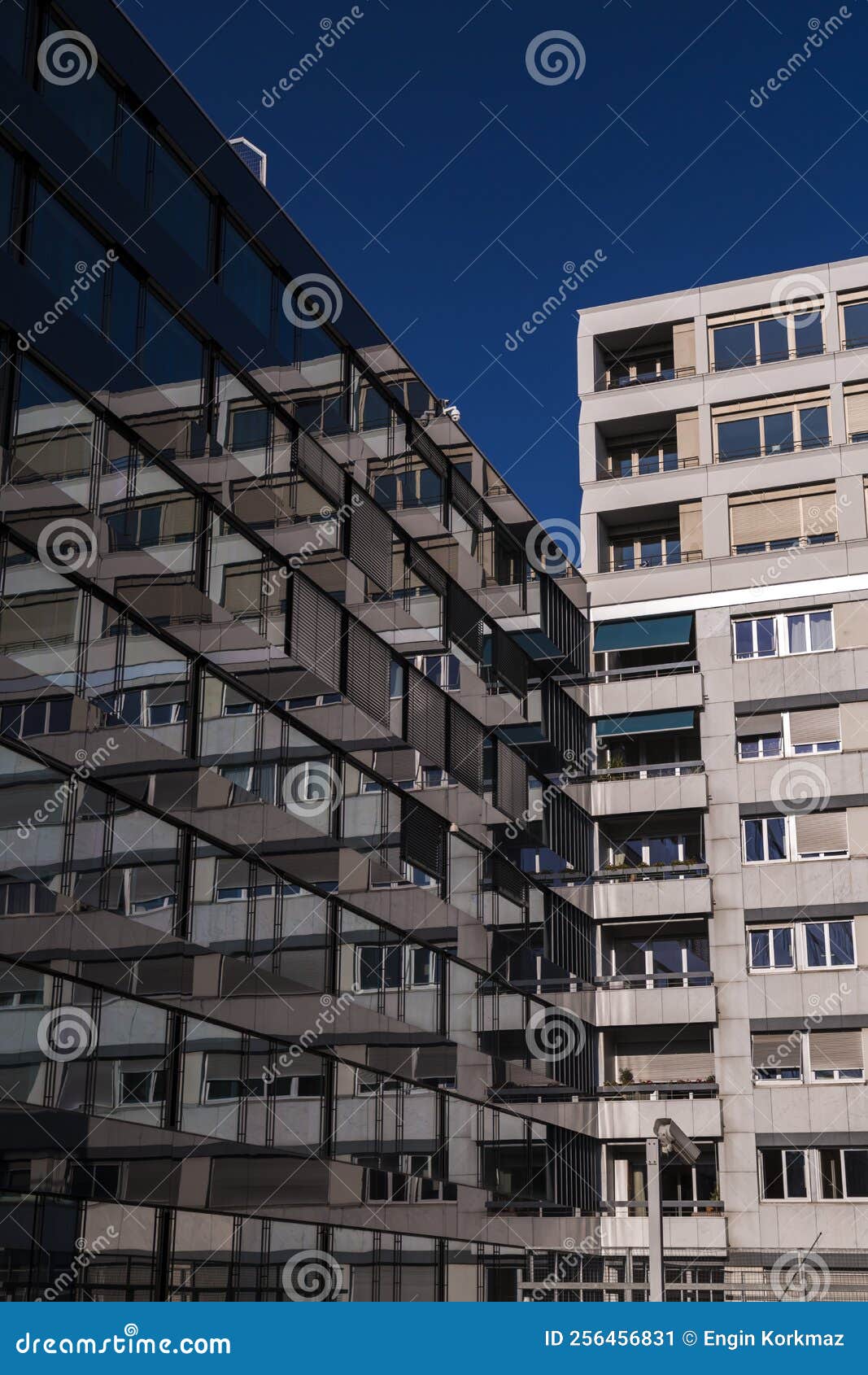 Modern Architecture in Geneva, Switzerland Stock Image - Image of ...