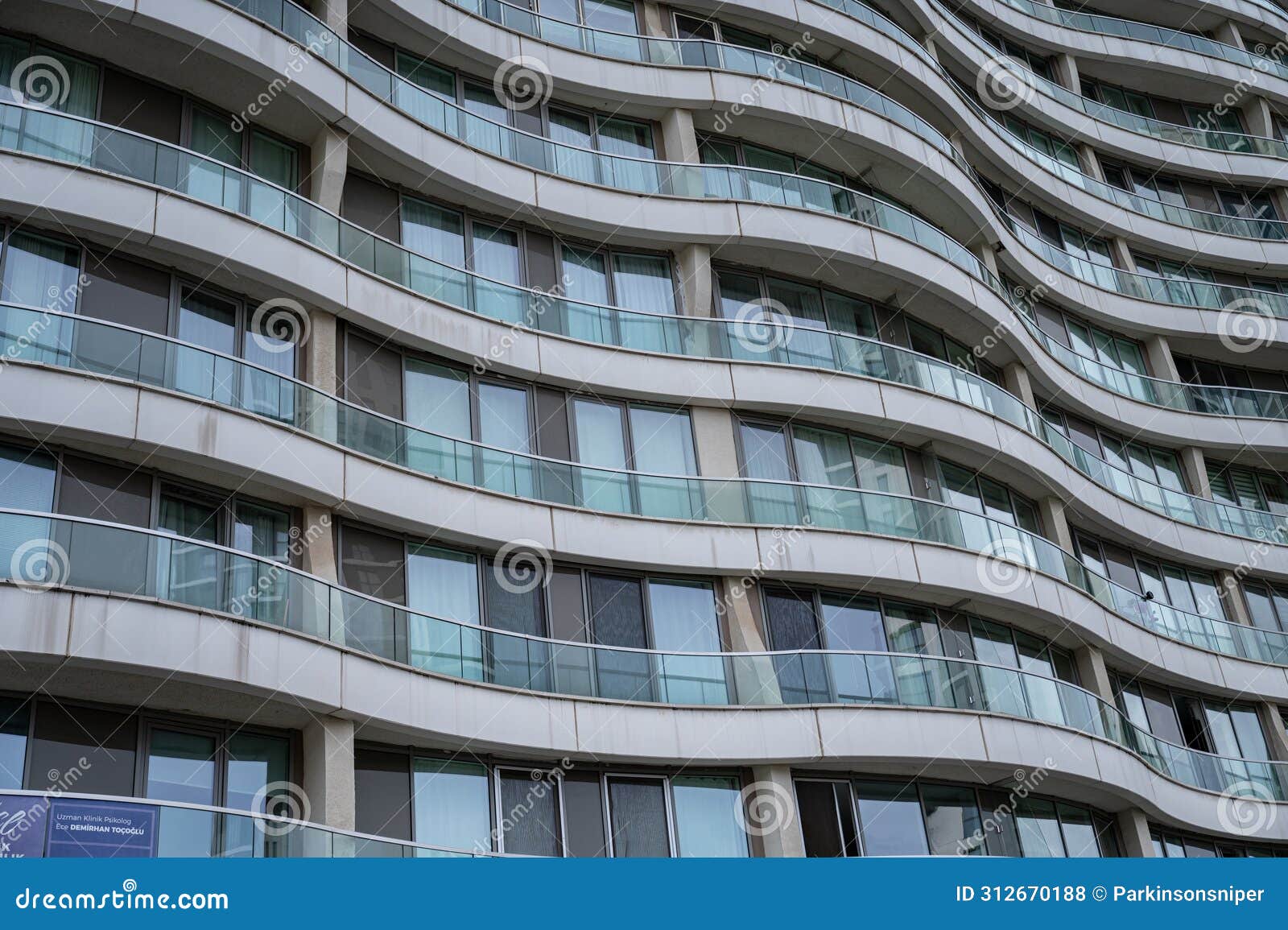 Modern Architecture Waves stock photo. Image of environment - 312670188