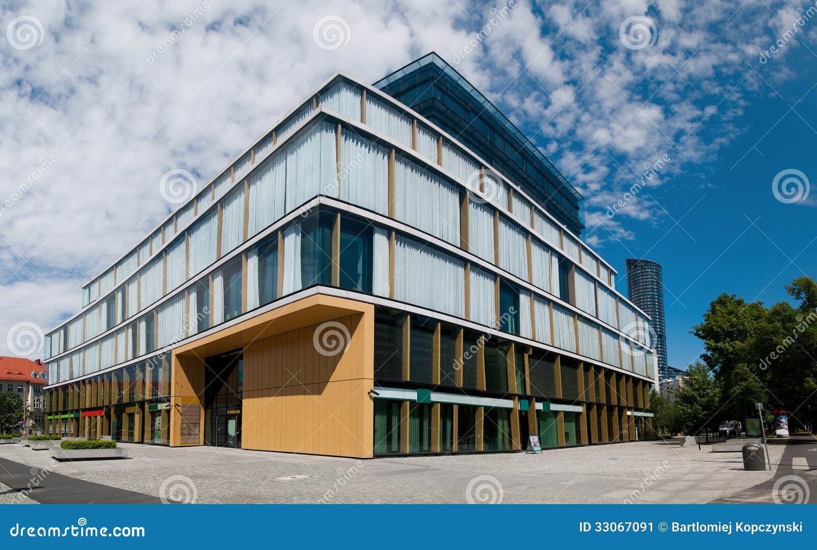 Modern Architecture, Wroclaw Stock Image - Image of estate, hotel: 33067091