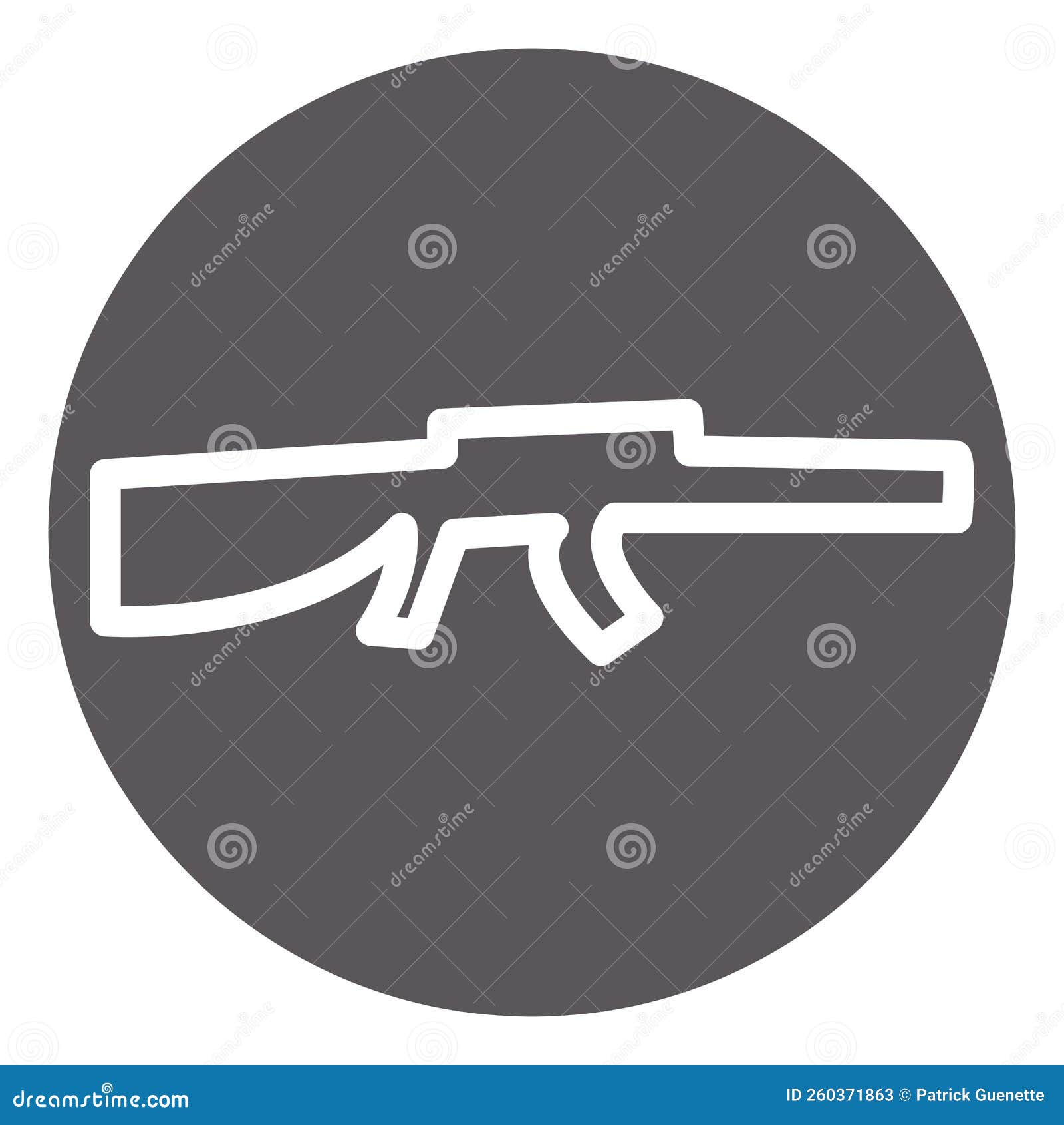 Modern armor, icon stock vector. Illustration of shapes - 260371863