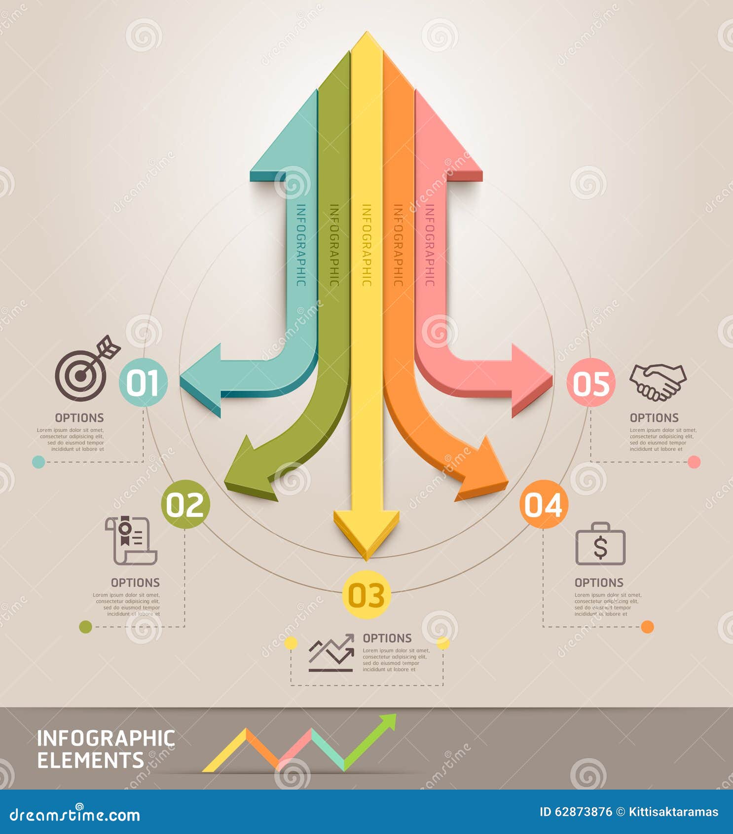 Infographics Arrow Timeline Hystory Template Cartoon Vector ... Infographics Arrow Timeline Hystory Template Cartoon Vector ...