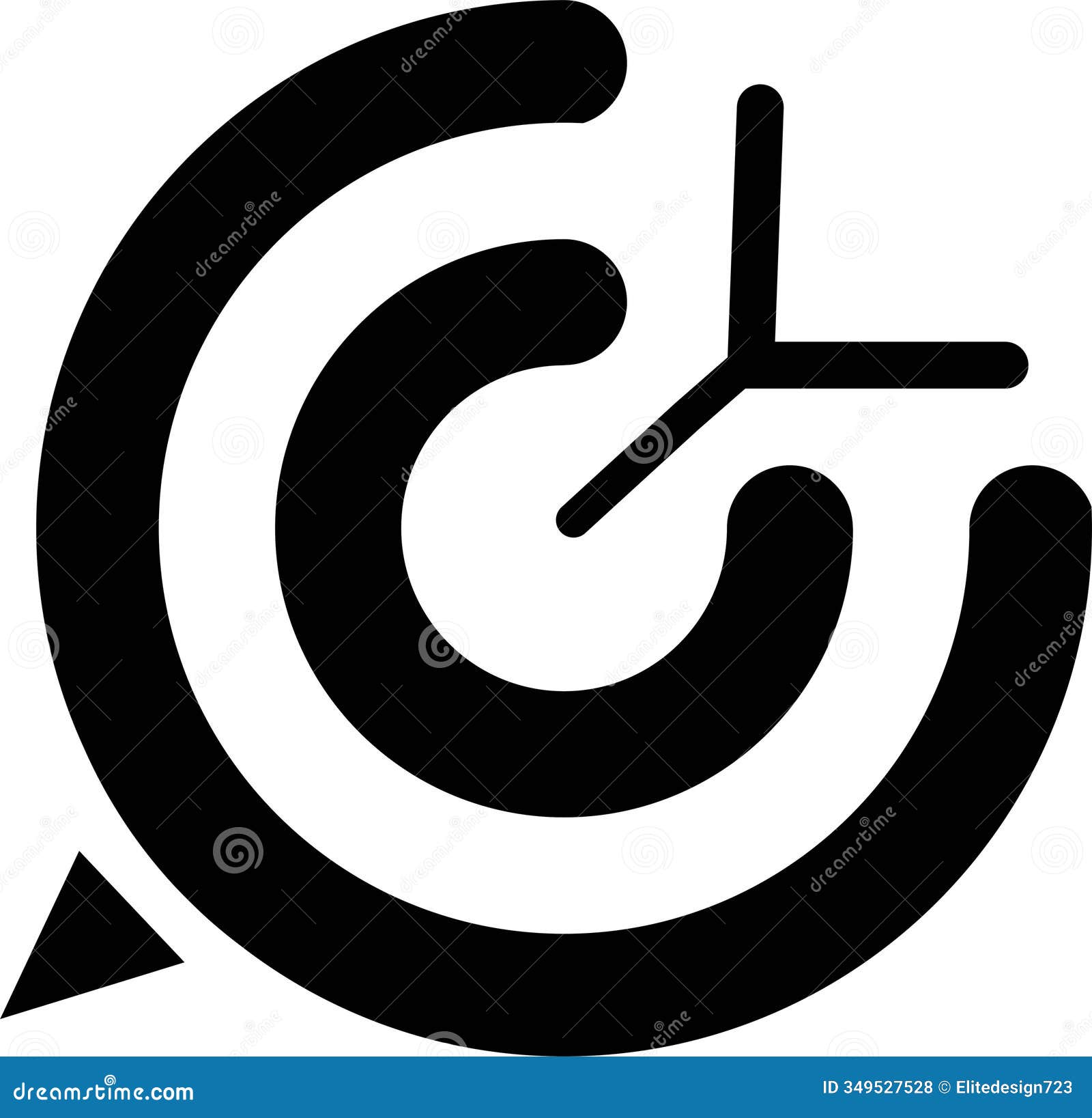 Modern Arrow Logo Design Made In Adobe Illustrator Stock Photo ...