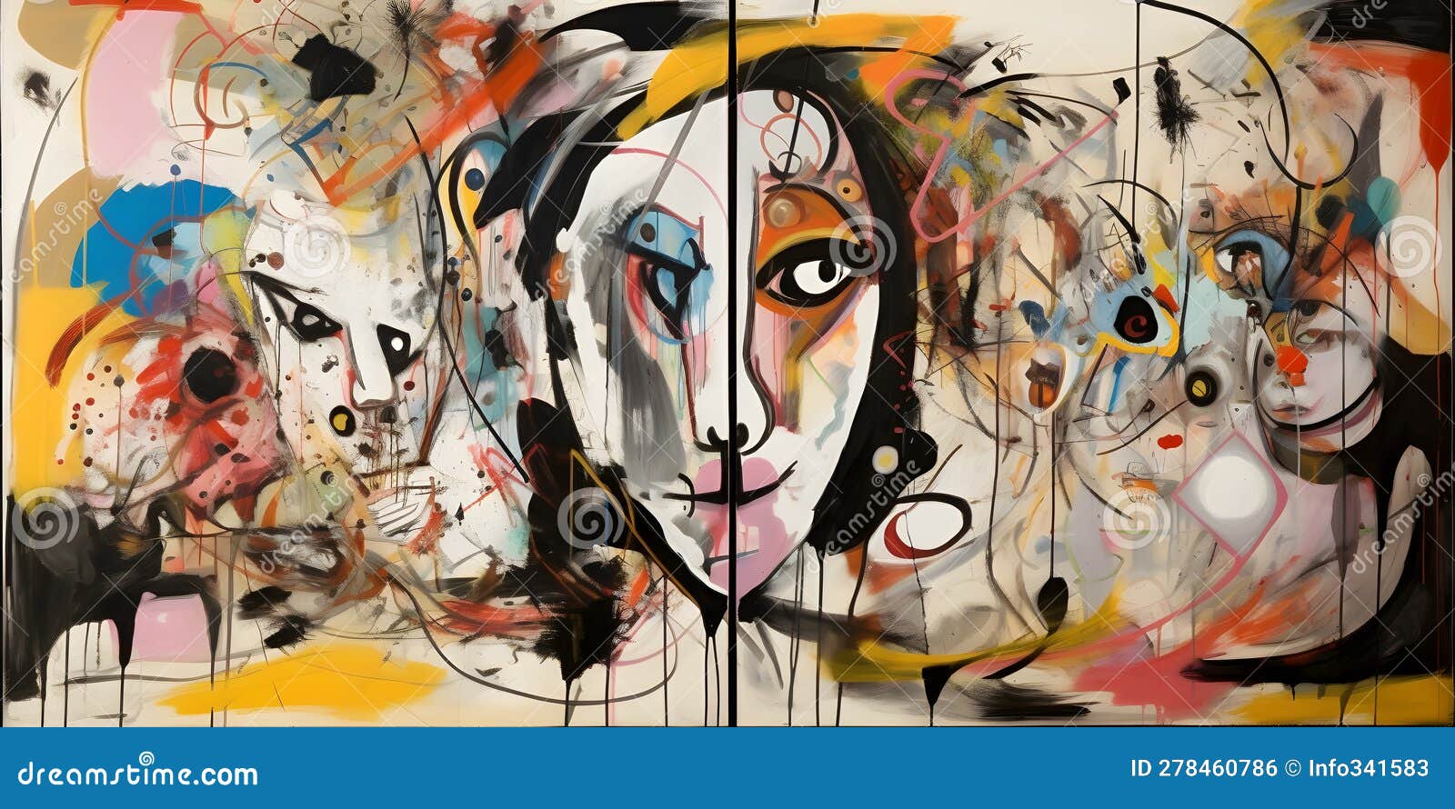 Modern Art Avant-garde Experimental Creativity Generative AI Stock ...