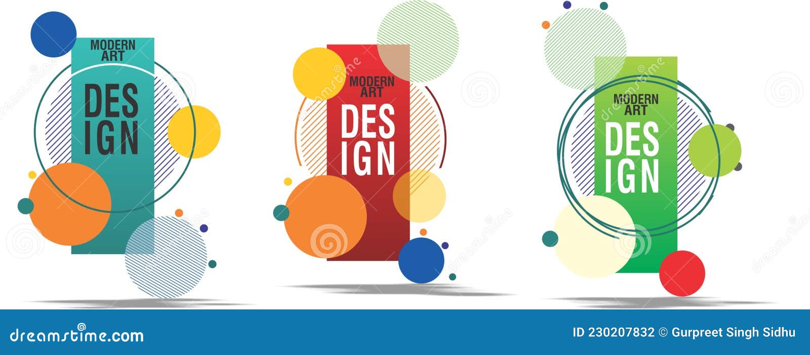 Modern Art Graphics, Vector Illustration Text Frame Stock Vector ...