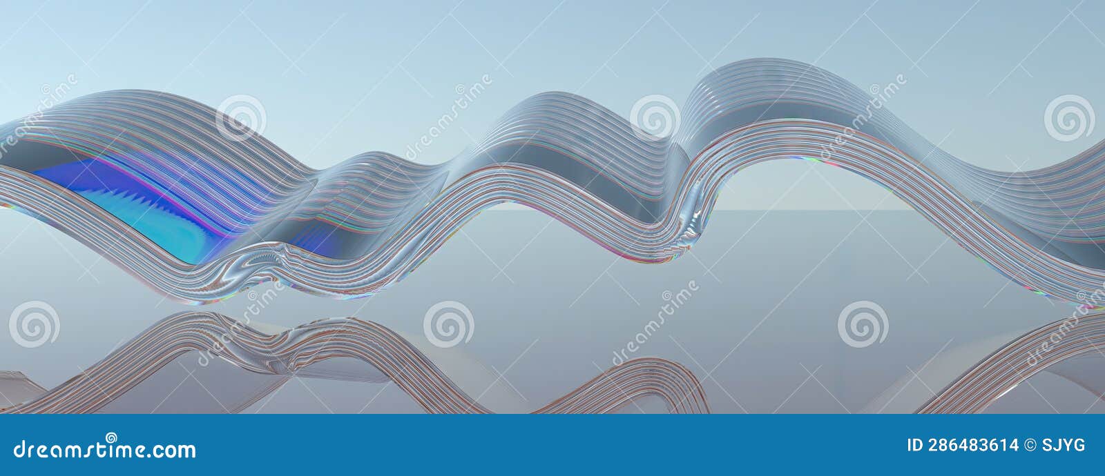 A Modern Art-like Clear Design with a Glass Elegant and Modern 3D ...