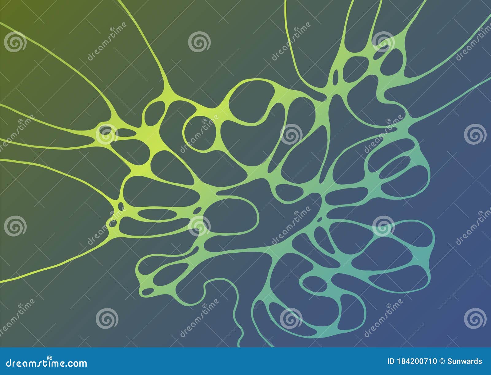 Modern Artwork with Abstract Marble Grid. Stock Vector - Illustration ...