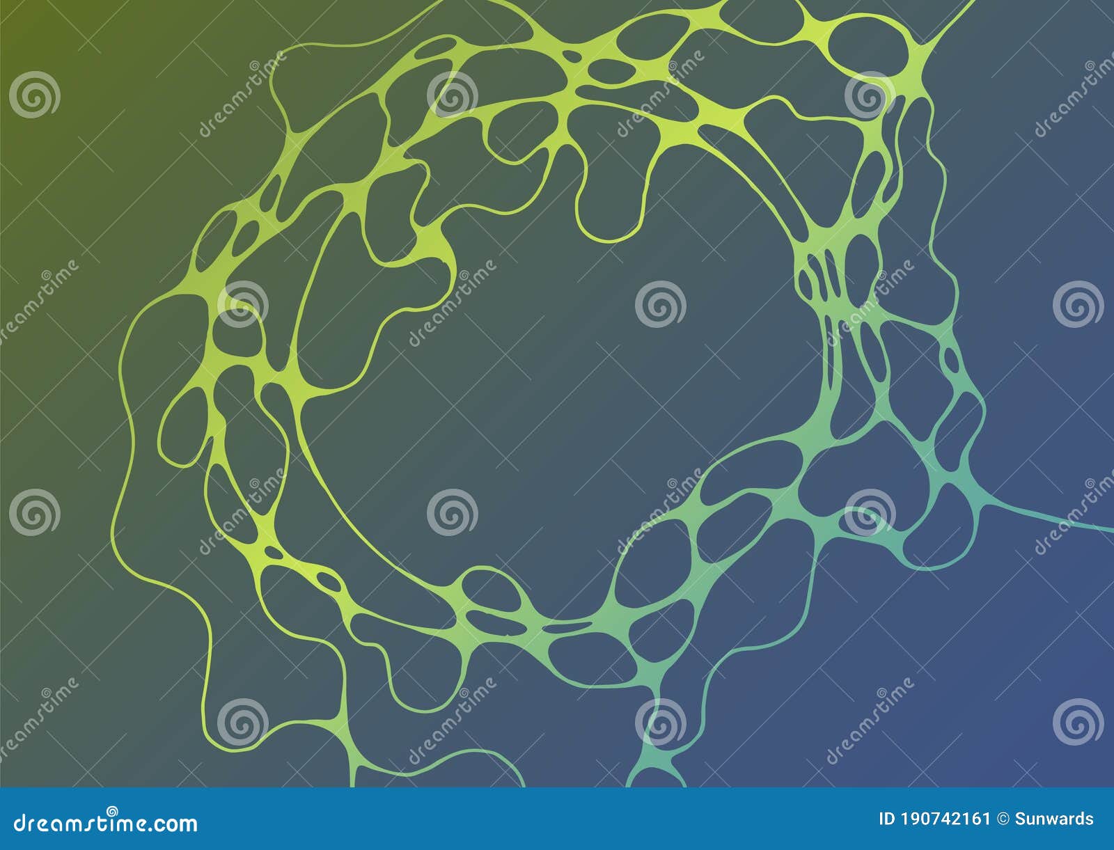 Modern Artwork with Abstract Marble Grid. Stock Vector - Illustration ...