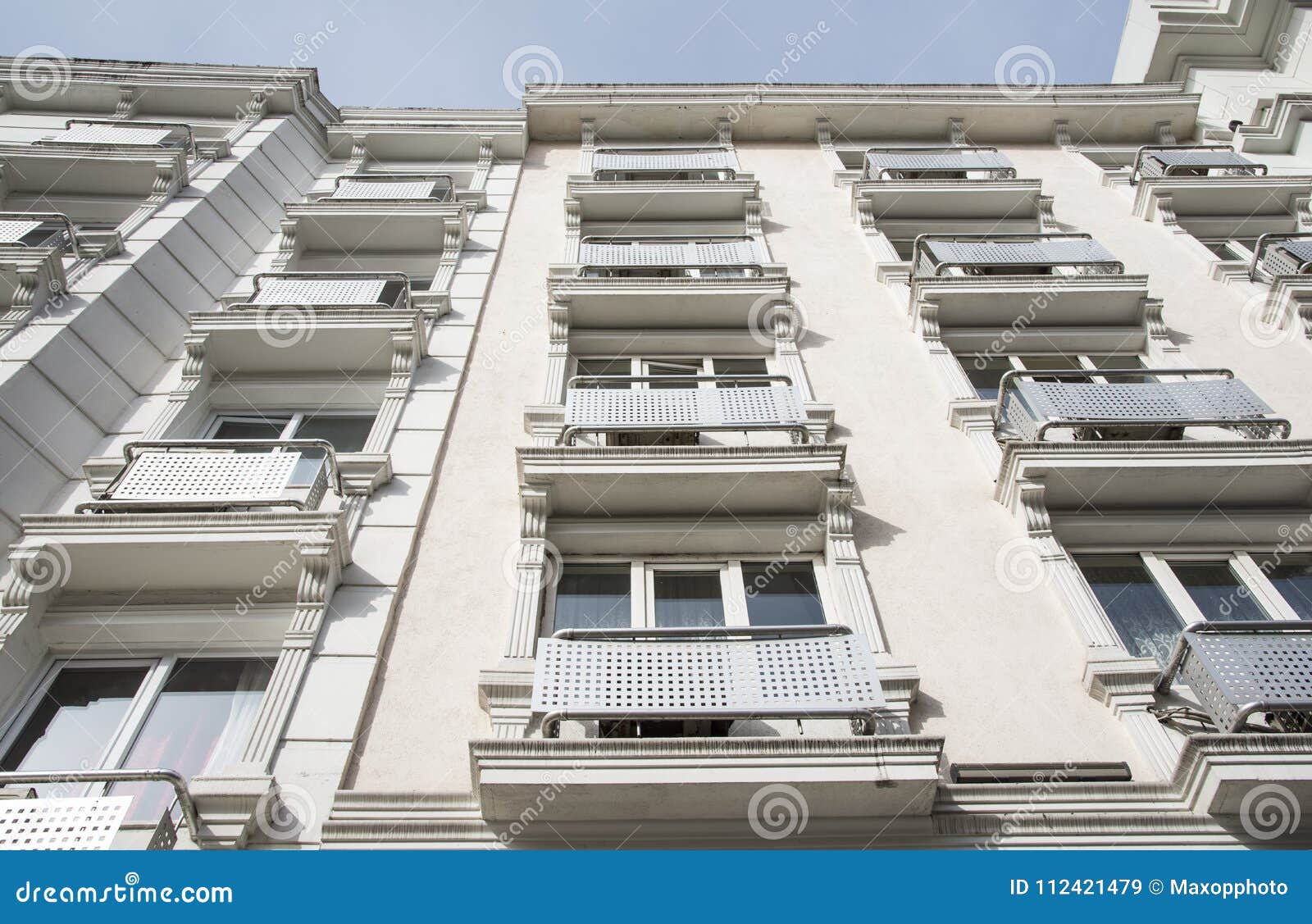 Modern Asian Building Architecture in the Big City. Stock Image - Image ...