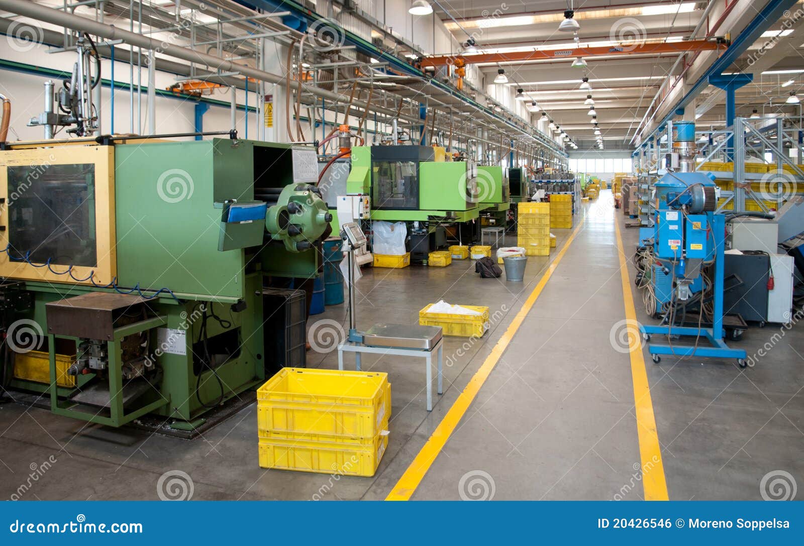 Modern factory stock photo. Image of massive, machinery - 20426546