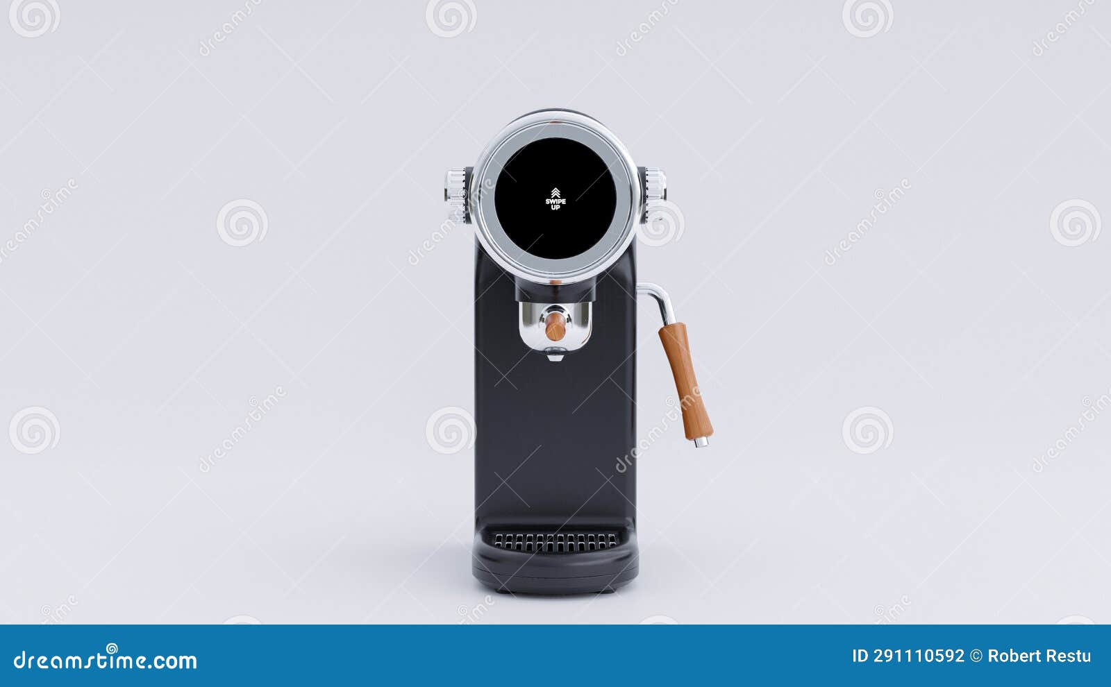 Modern Automatic Coffee Machine Product Design Concept Stock ...