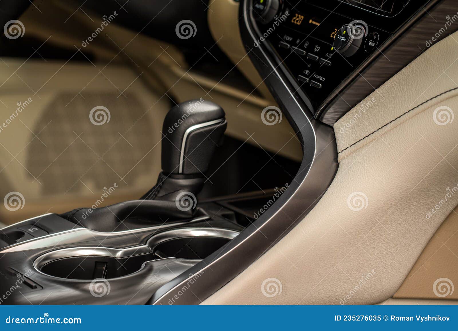 Modern automatic gearbox. stock image. Image of control - 235276035