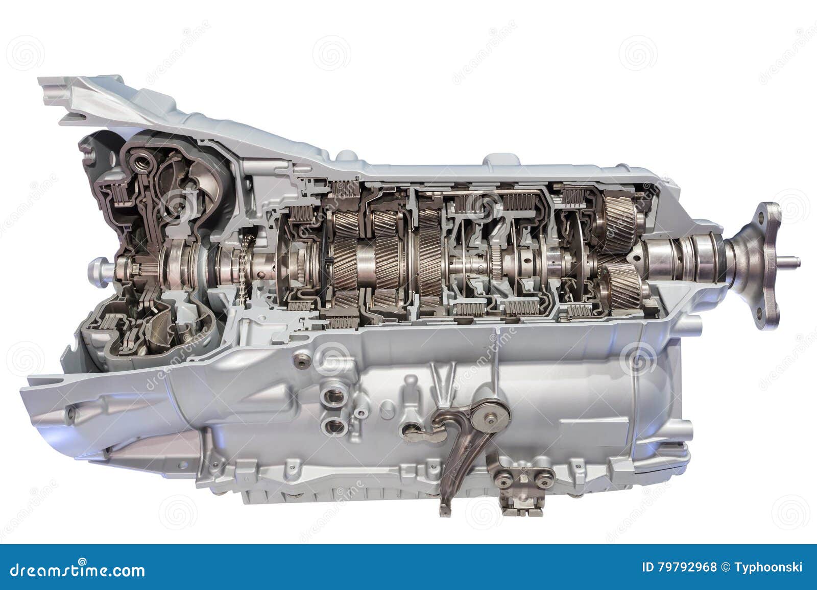 Modern Automatic Transmission Stock Photo - Image of transmission ...