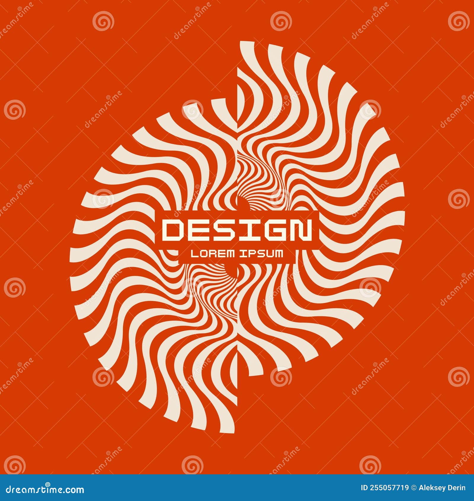 Modern Background with Abstract Elements and Dynamic Shapes. Vector ...