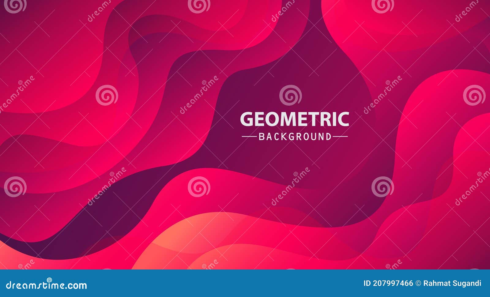 Modern Background Abstract Red Shapes Stock Vector - Illustration of ...
