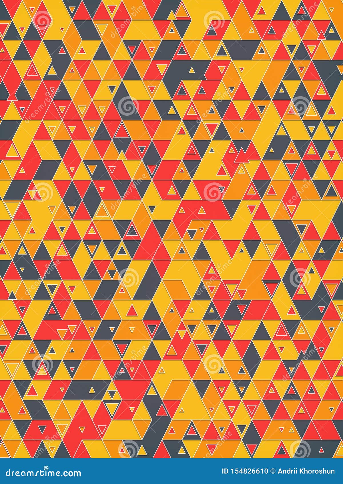 Modern Background with Cool Triangular Shapes Pattern. 3d Rendering ...