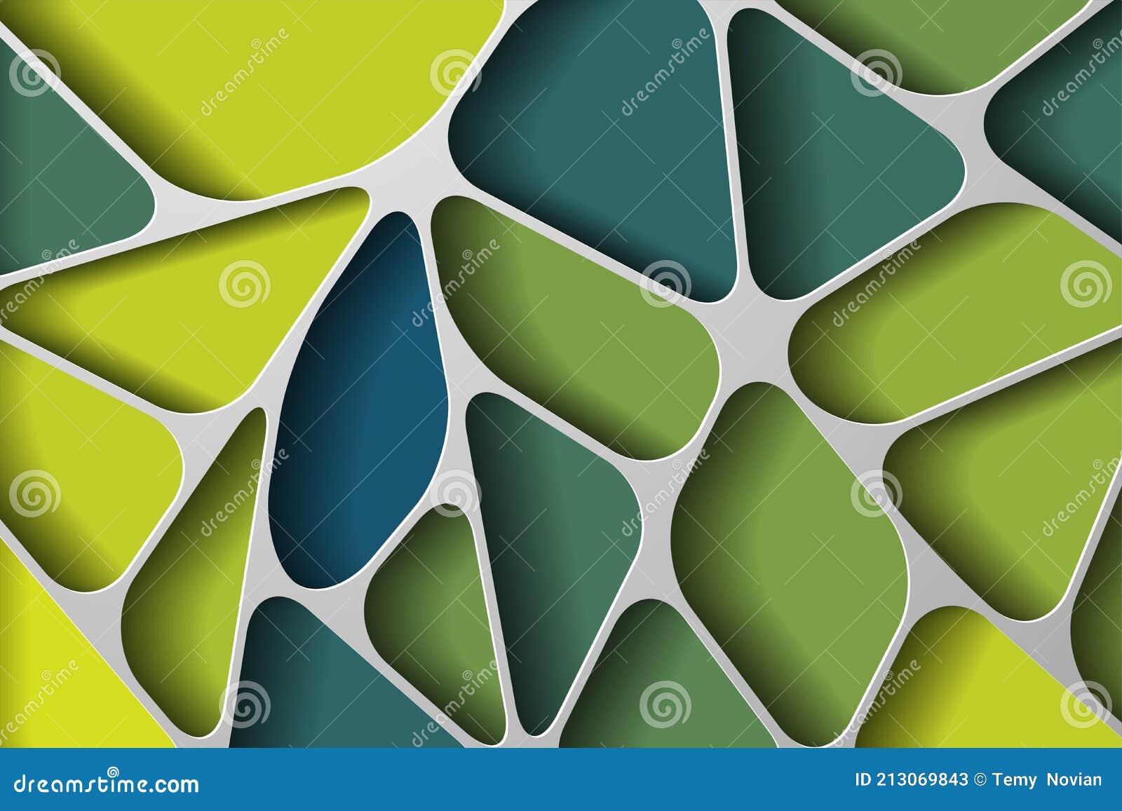 Modern Background with 3D Overlap Layers Effect Stock Vector ...