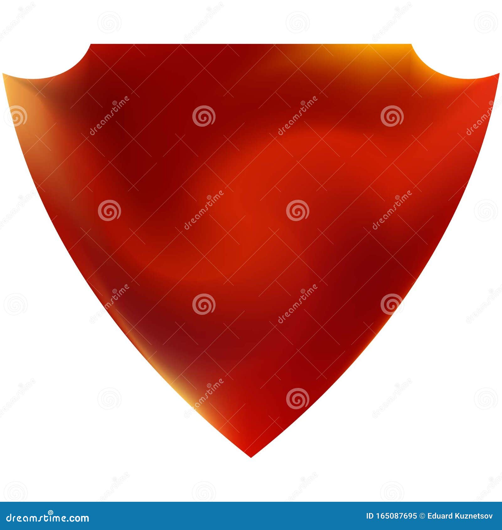 Modern Background in the Form of a Shield Stock Illustration ...