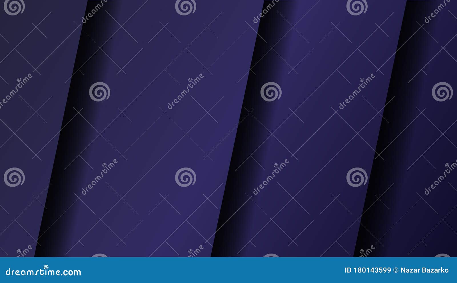 Modern Background. Material Design in Blue. Horizontal Template. Stock ...