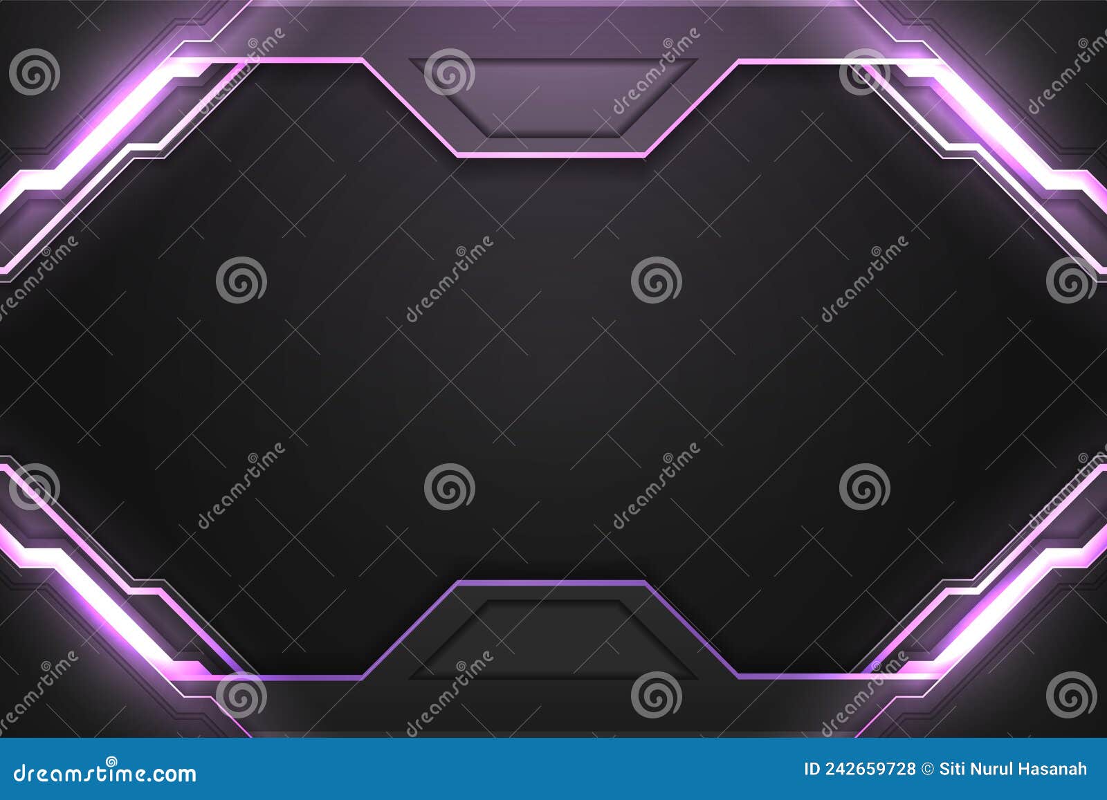 Modern Background Purple with Element Stock Vector - Illustration of ...