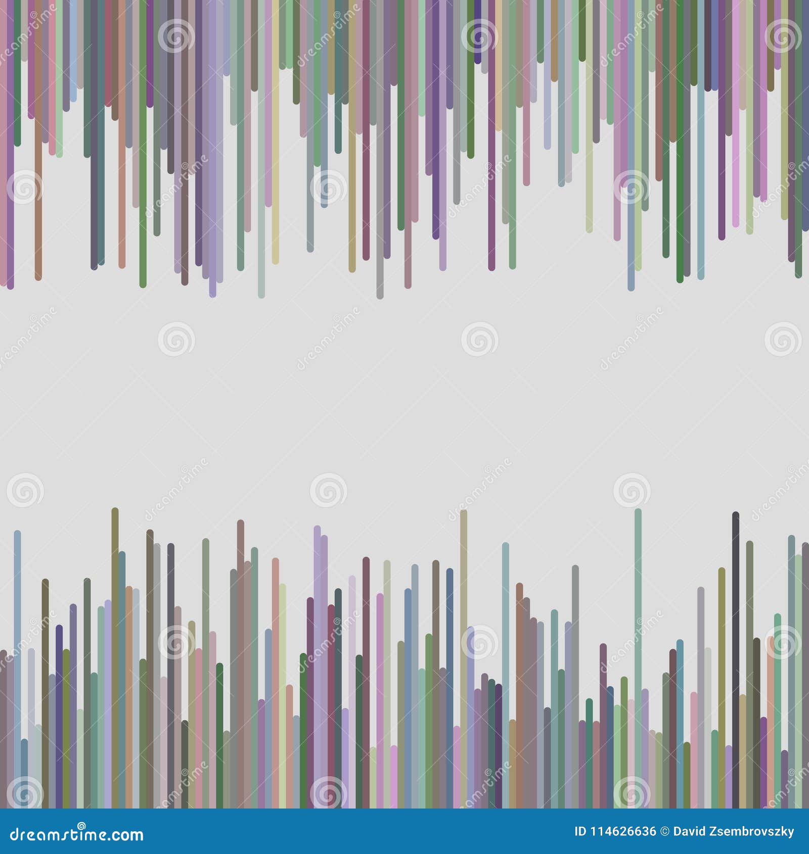 Modern Background from Rounded Vertical Line Pattern Stock Vector ...