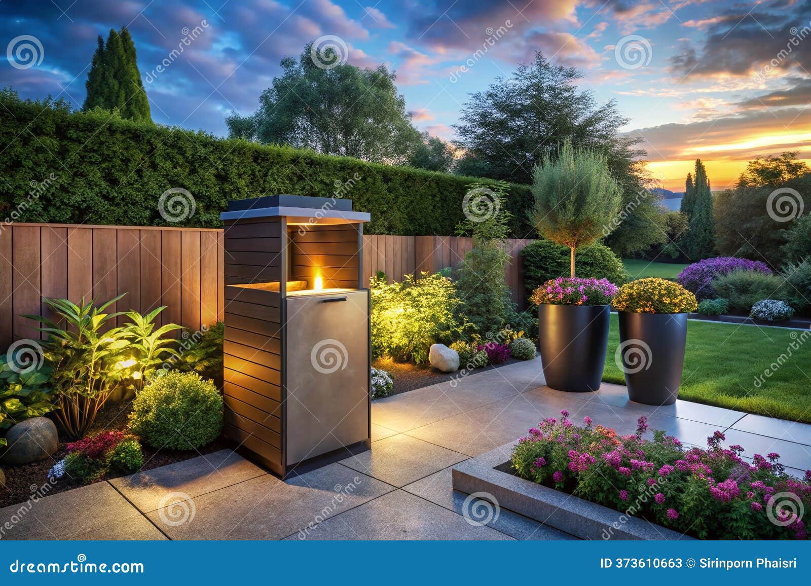 Incinerator Combustion Chamber Intense Fiery Close Up Of Waste B Stock ...