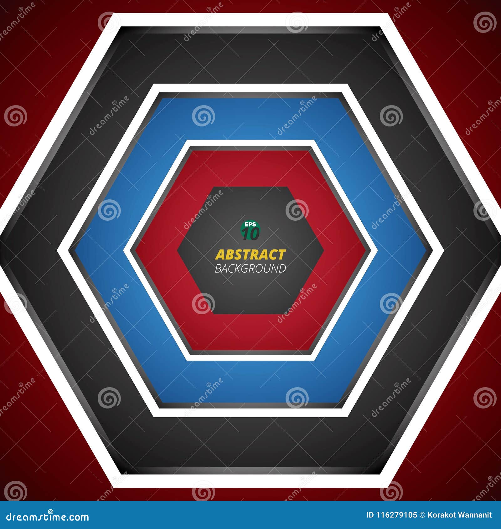 Modern Balance of Red Blue Black Gradient Background. Abstraction of ...