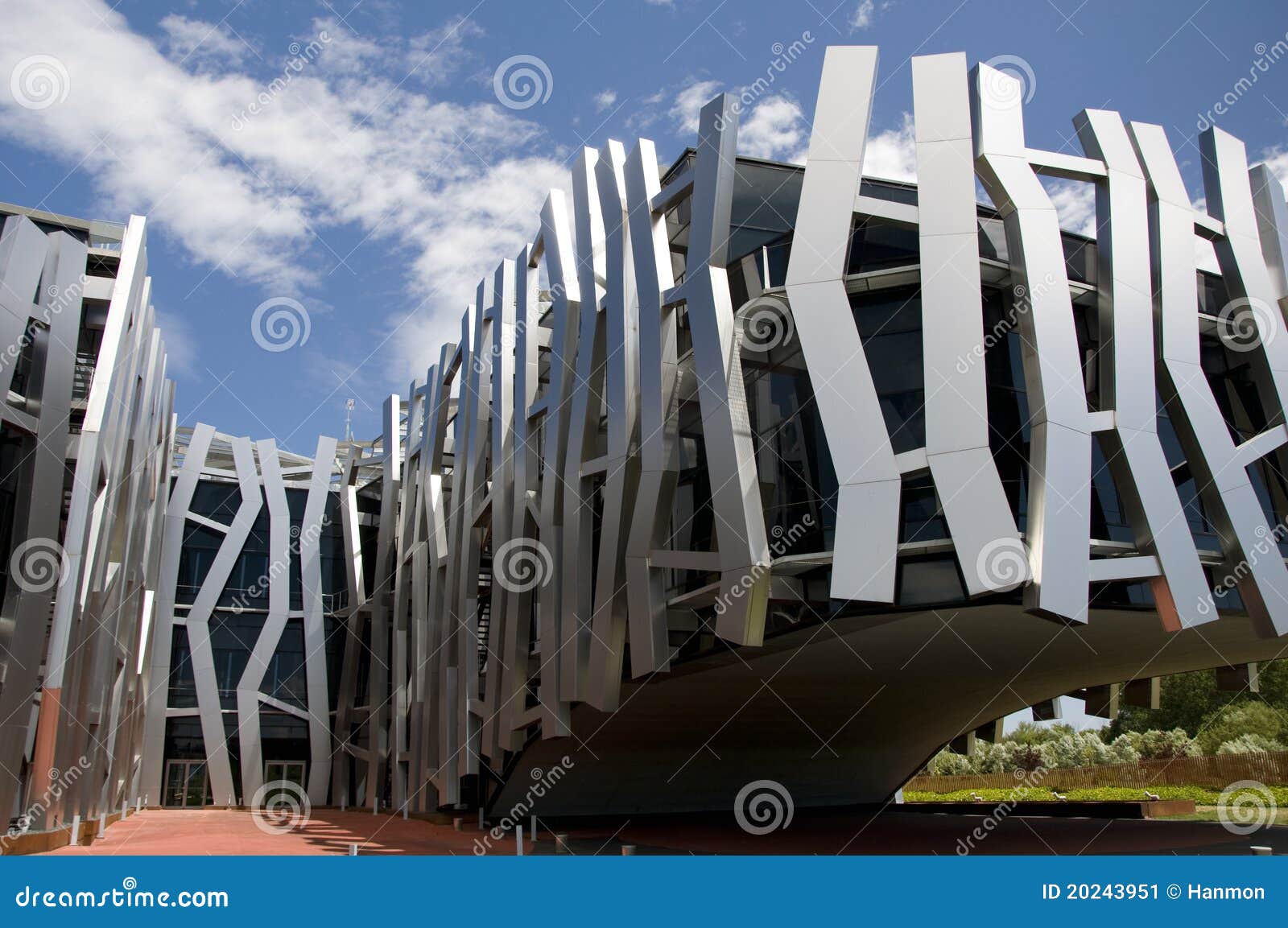 Modern bank headquarters editorial photo. Image of blue - 20243951