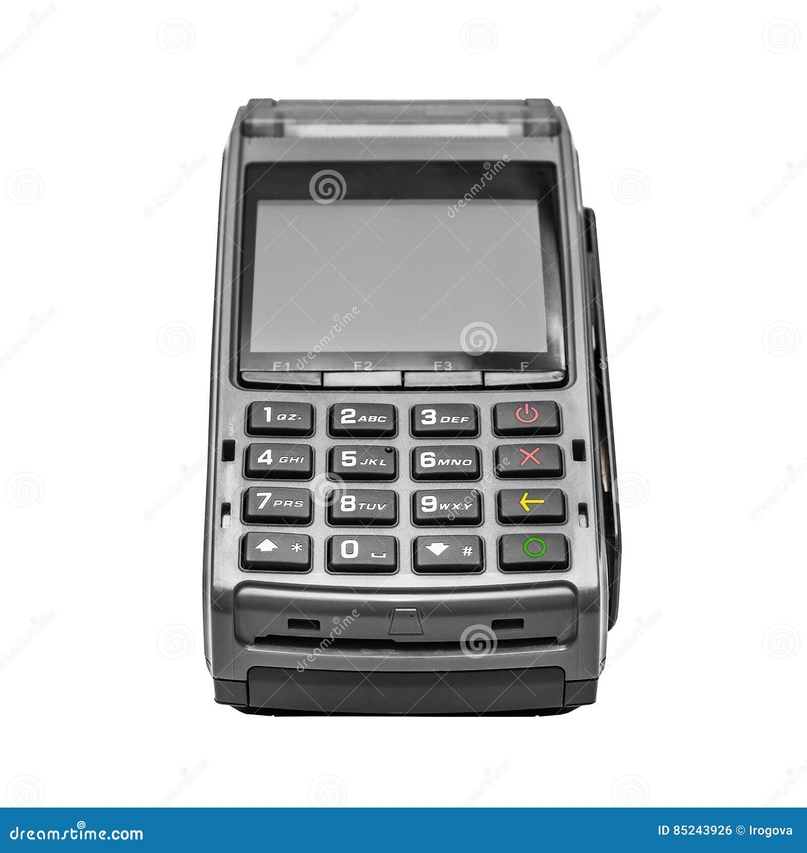 Modern bank terminal stock photo. Image of check, magnetic - 85243926