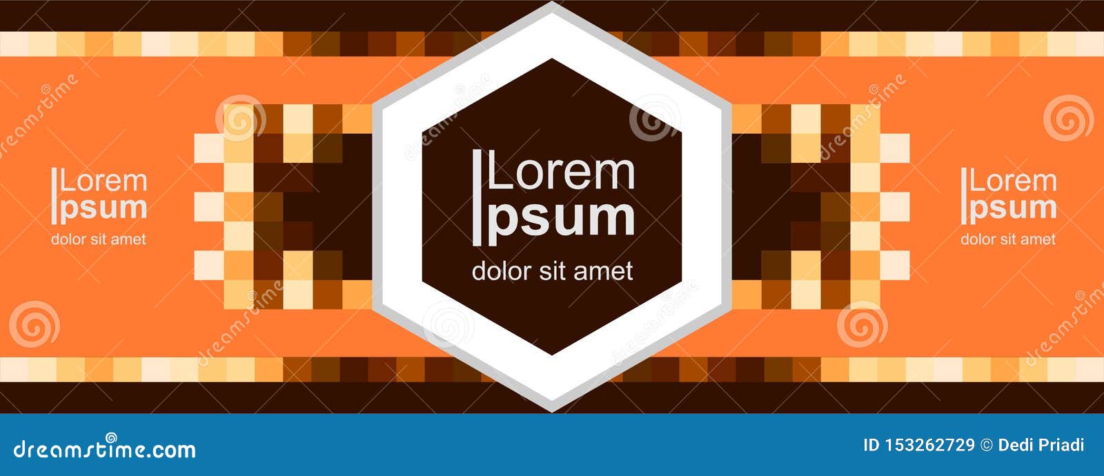 Modern Orange Banner Background, Header Template Vector, Landing Page ...