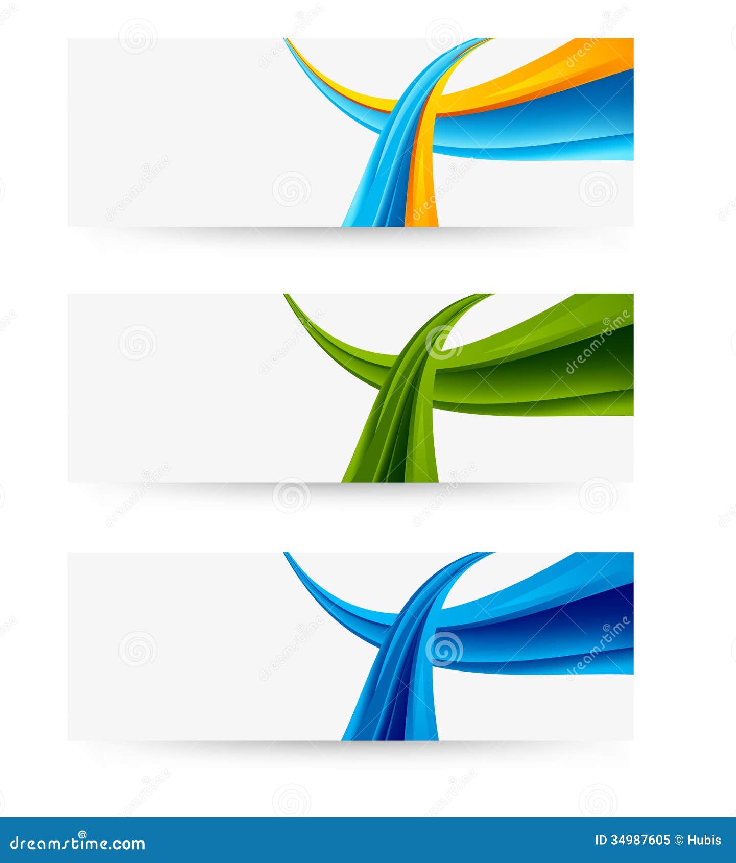 Clip art banner modern