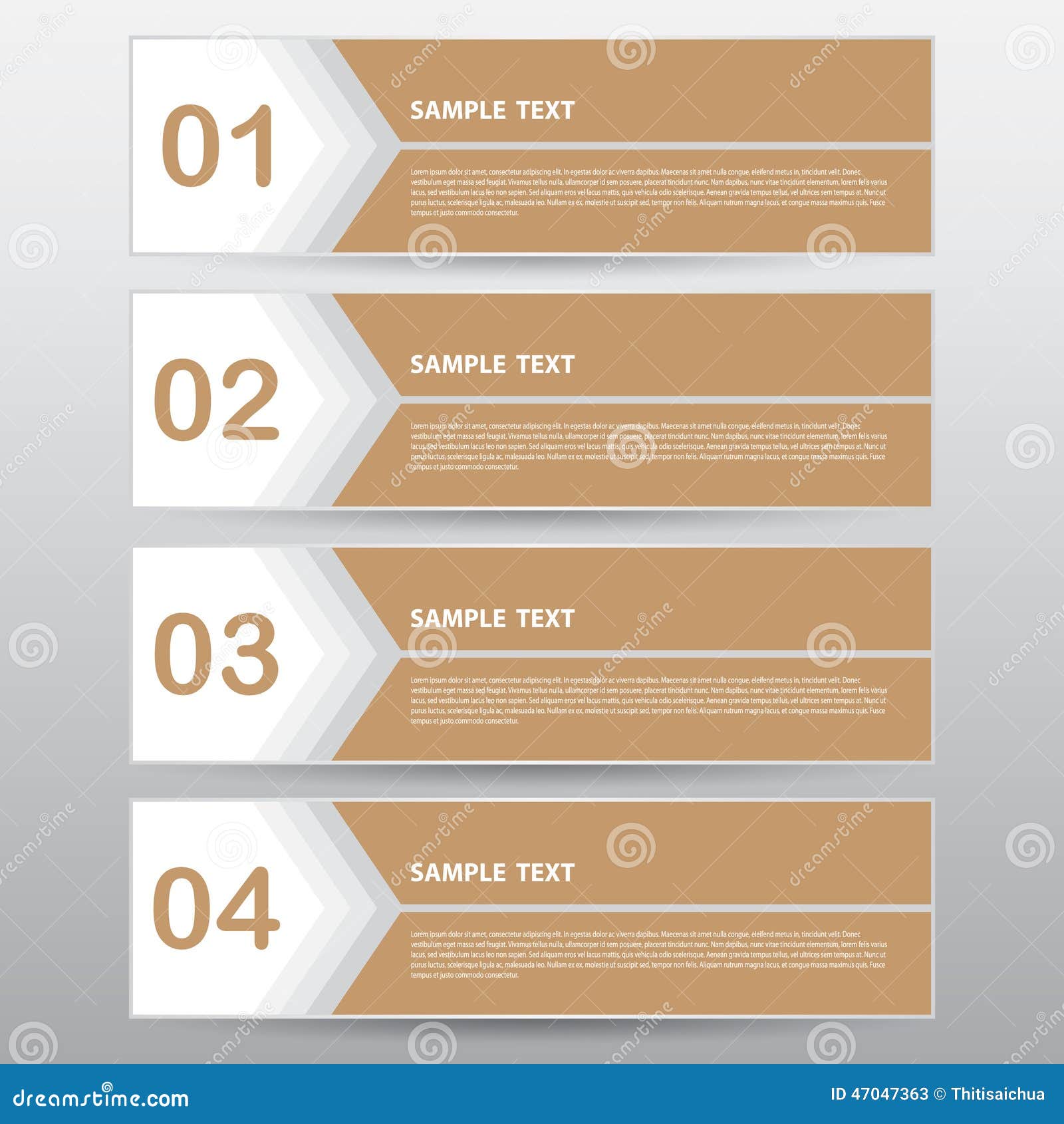 Modern Banner for Design and Creative Work, Vector Illustration Stock ...