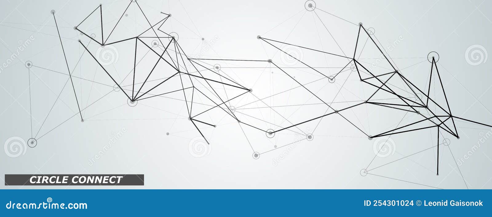 Modern Banner Design. White Background with Polygonal Pattern Stock ...