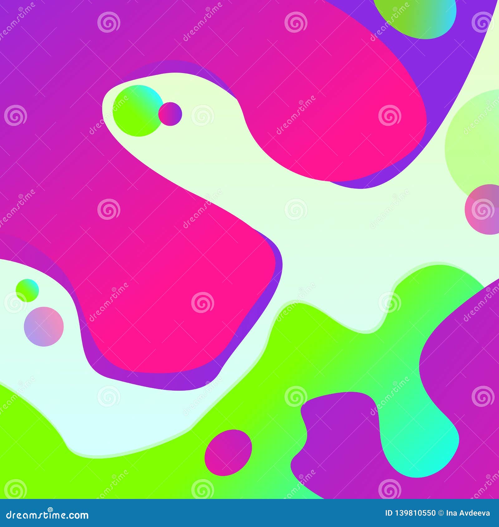 Modern Banner with a Multi-colored Pattern Stock Vector - Illustration ...