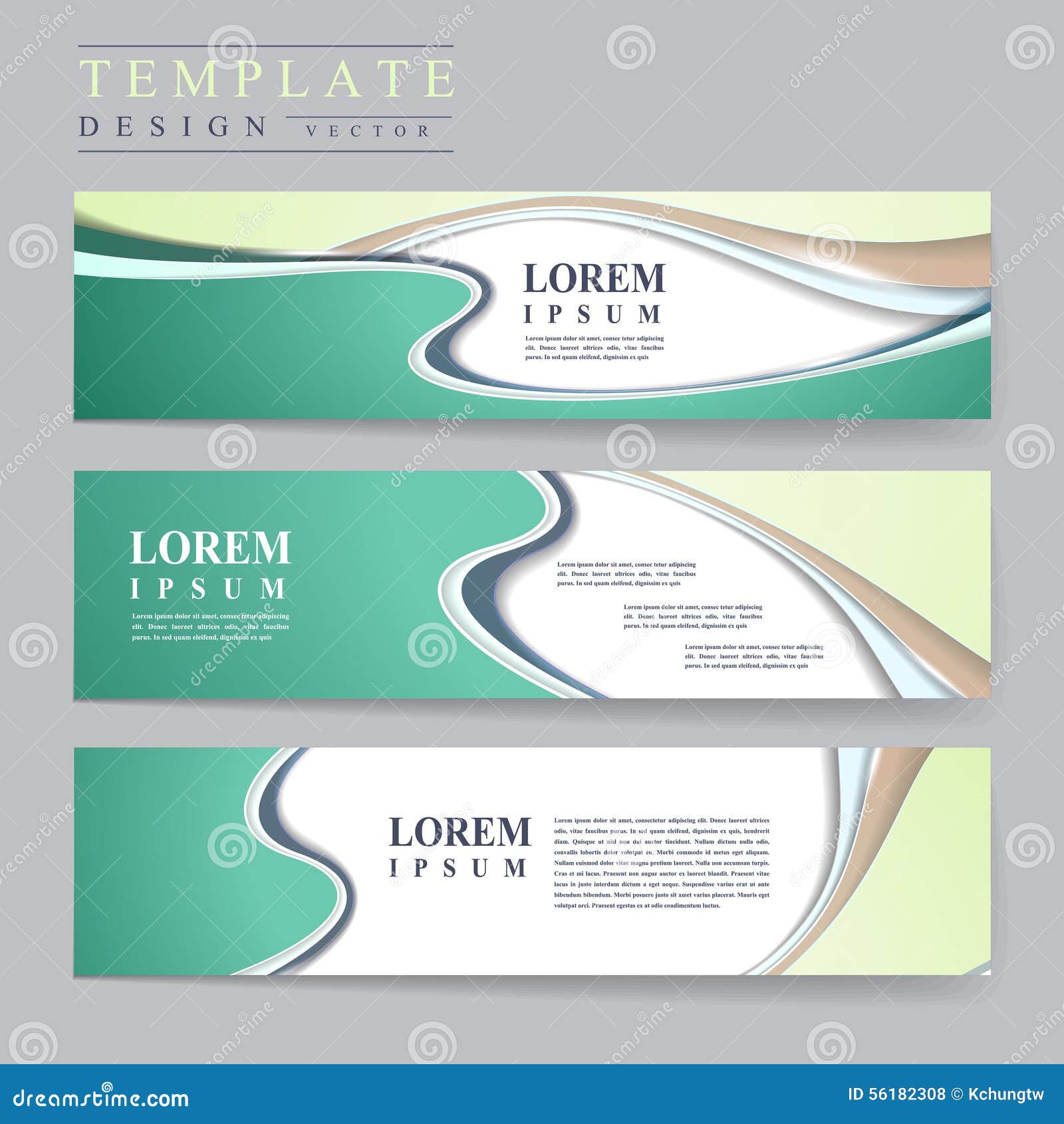Modern Banner Template Design Stock Vector - Illustration of online ...