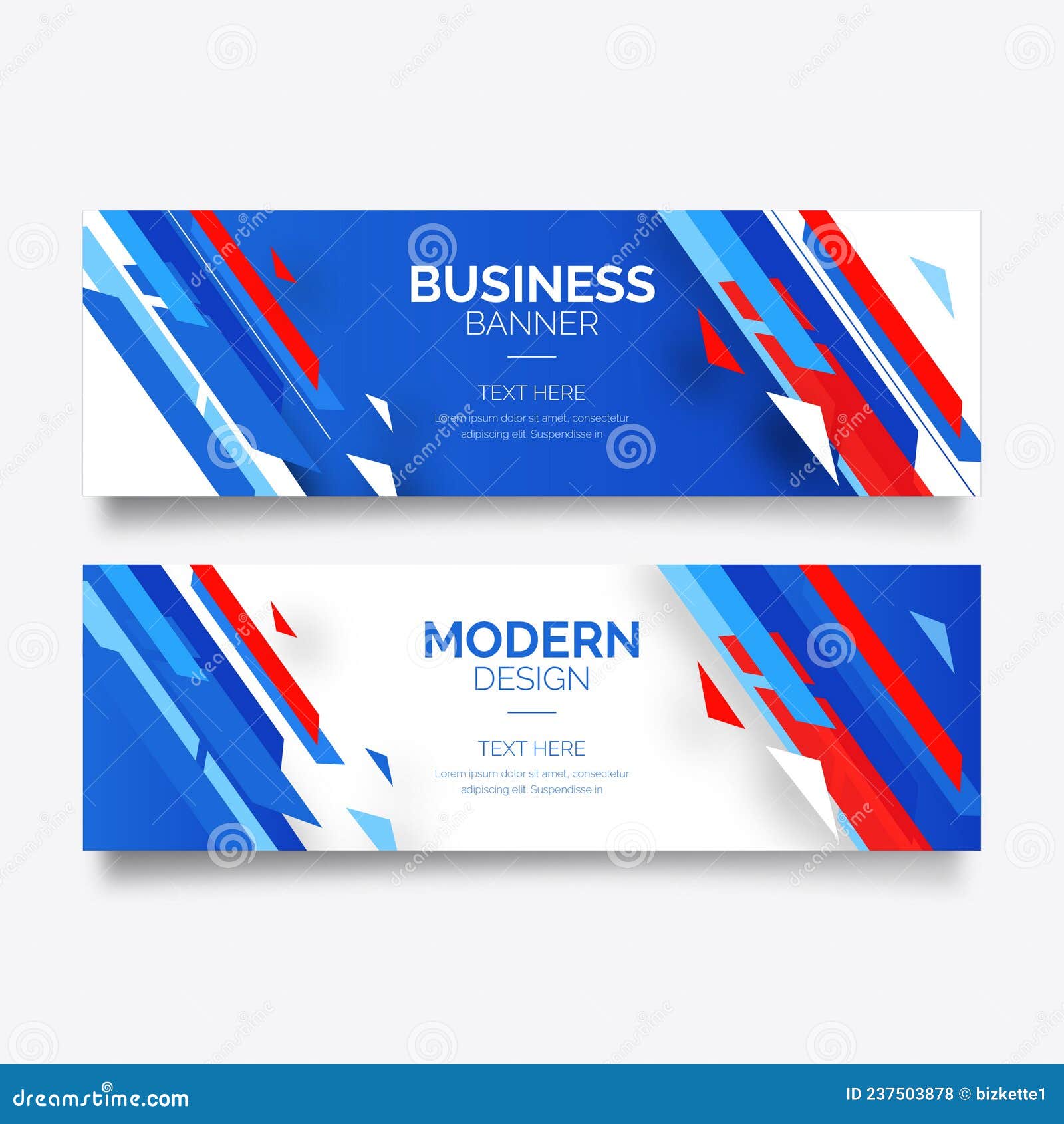 Modern Banner Templates Design Illustration Stock Vector - Illustration ...