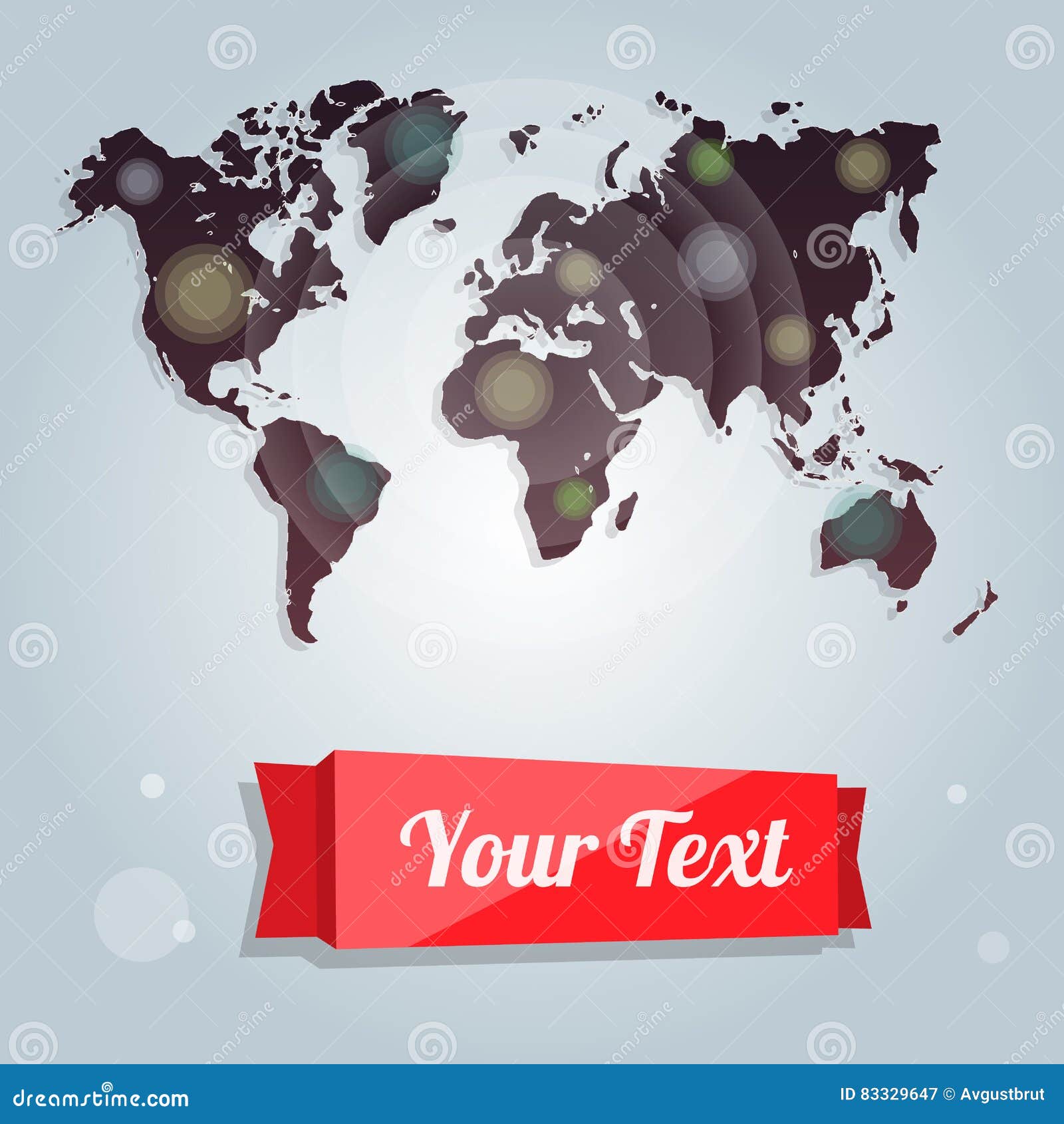 Modern Banners, World Map Creative Idea, Flyers, Cover Infographics ...
