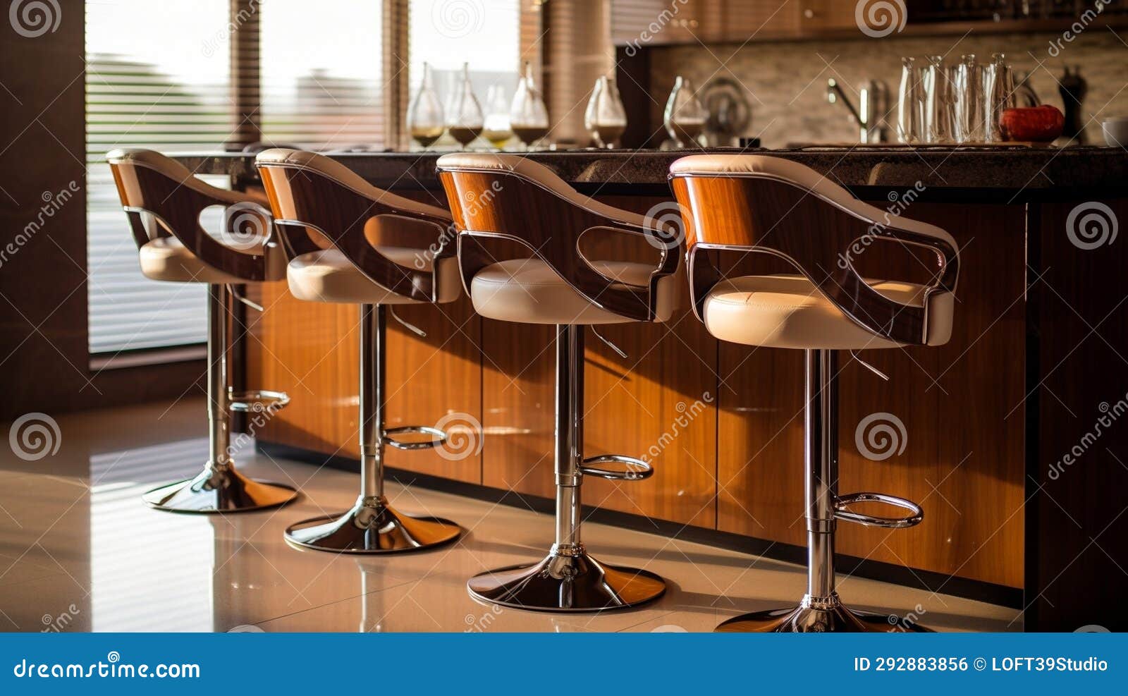 Modern Bar Chairs 1695524419218 1 Stock Photo - Image of drink, stools ...
