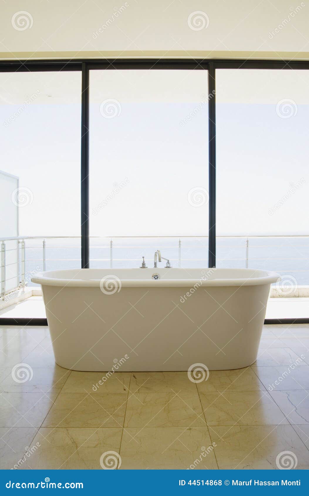 Modern bath tub stock photo. Image of bathroom, door - 44514868