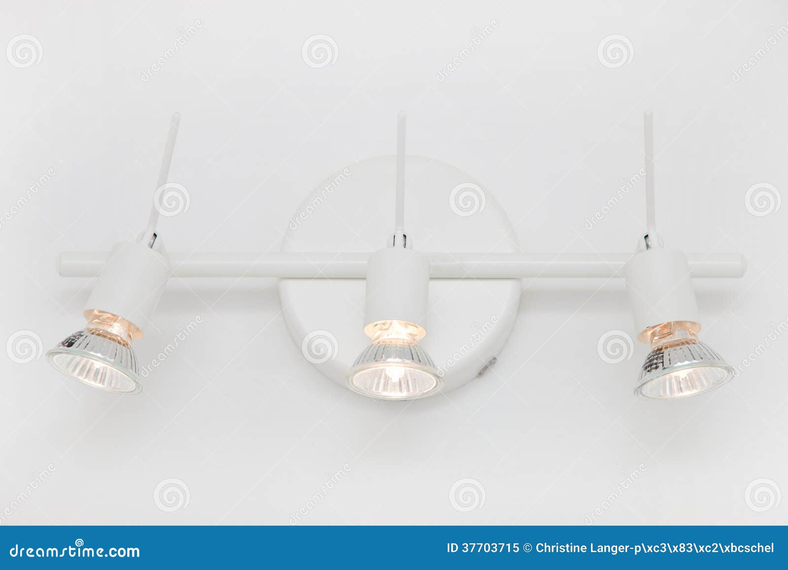 Modern Bathroom Light Fitting Stock Image - Image of construction ...