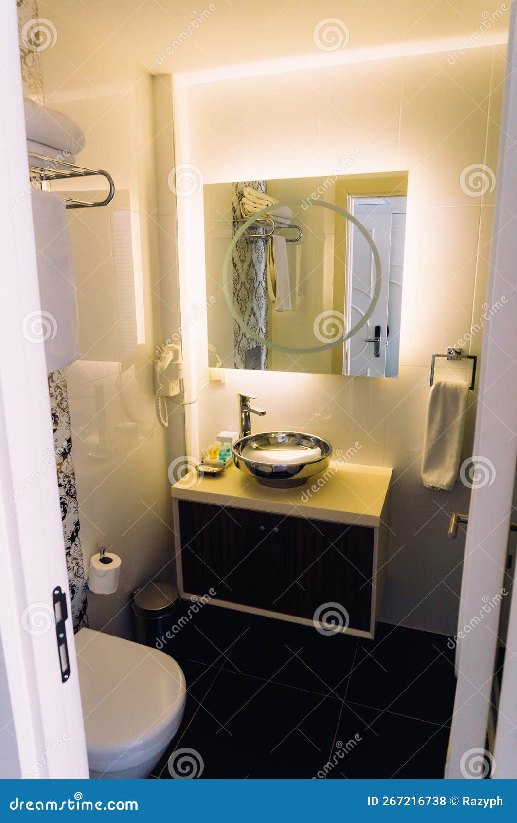Modern Bathroom with Modern Design Stock Photo - Image of moder ...