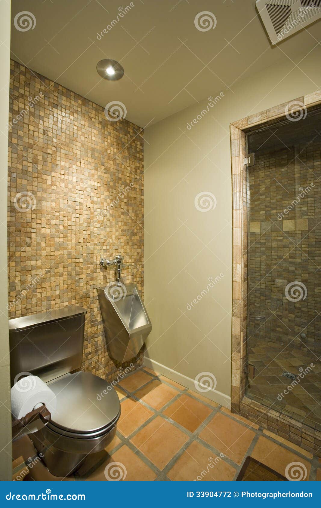 Modern Bathroom stock photo. Image of latrine, bathroom - 33904772