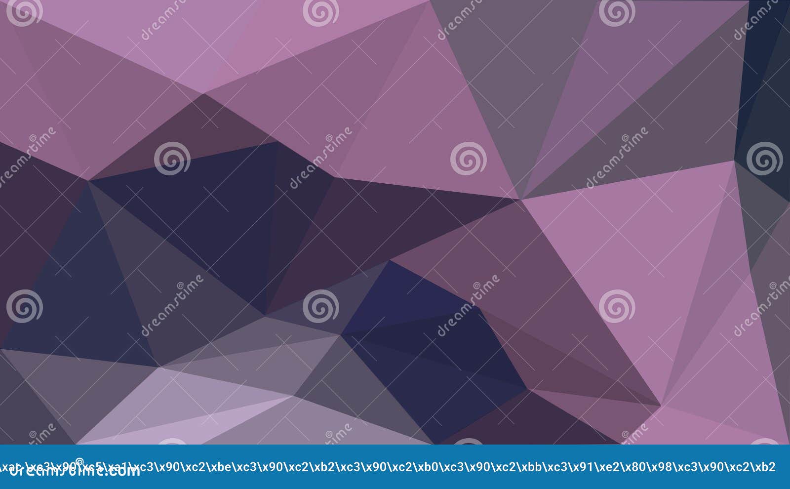 Modern Beautiful Low Poly Banner Backdrop Stock Illustration ...