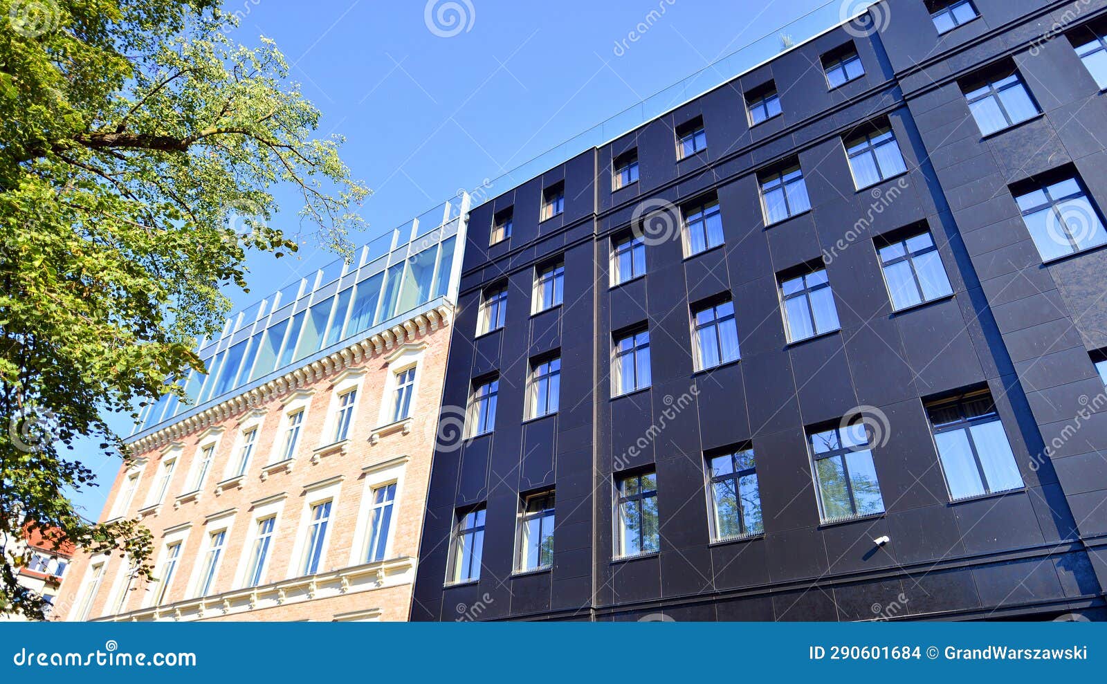 Modern Beautiful Luxury Hotel Building. Stock Photo - Image of ...