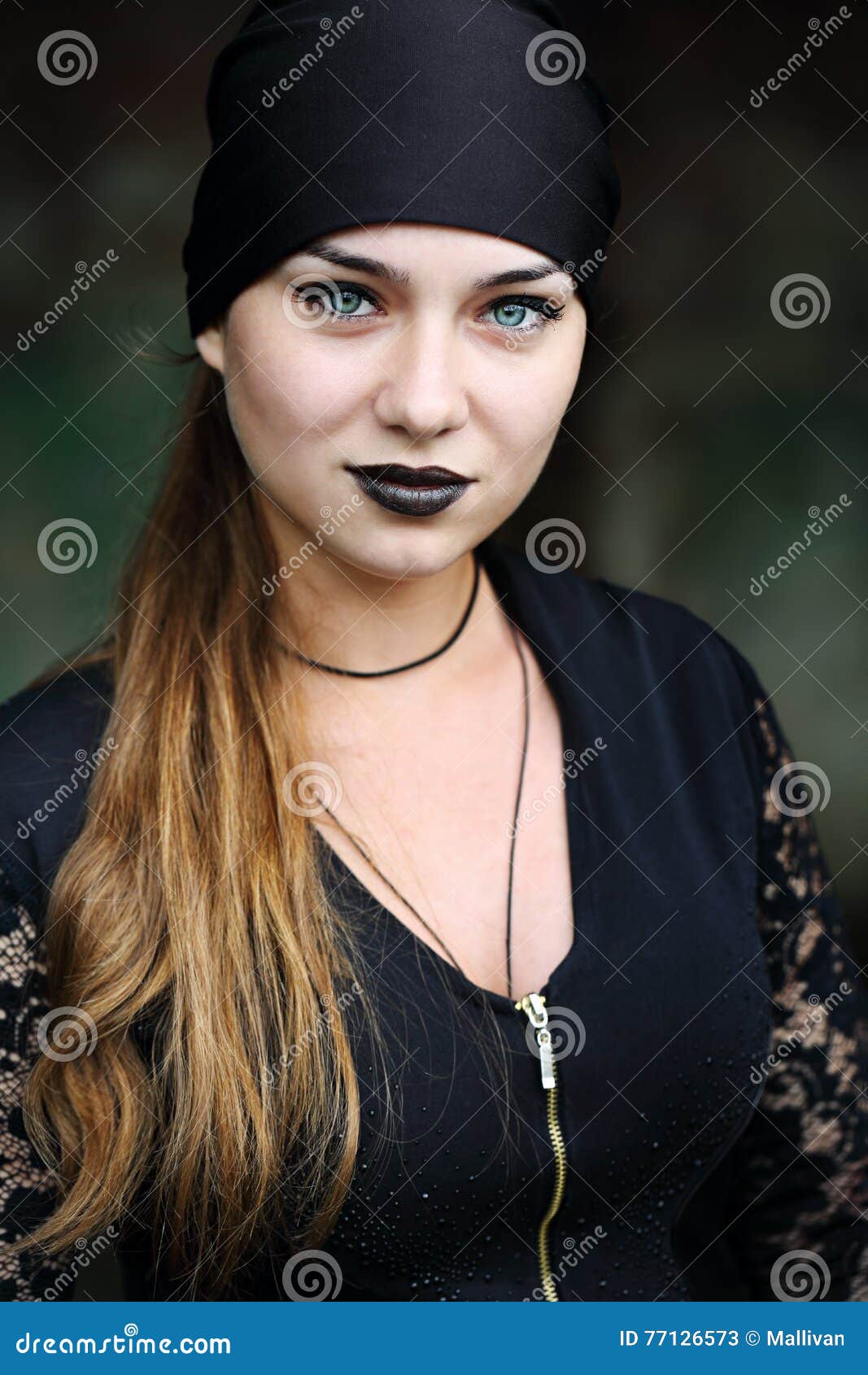 Modern beautiful witch stock image. Image of evil, attractive - 77126573