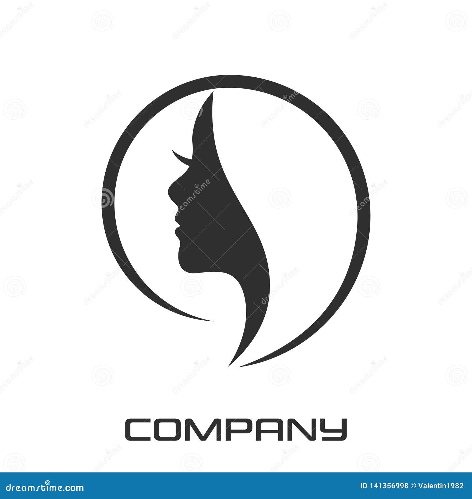 Modern Beauty Logo. Vector Illustration. Stock Vector - Illustration of ...
