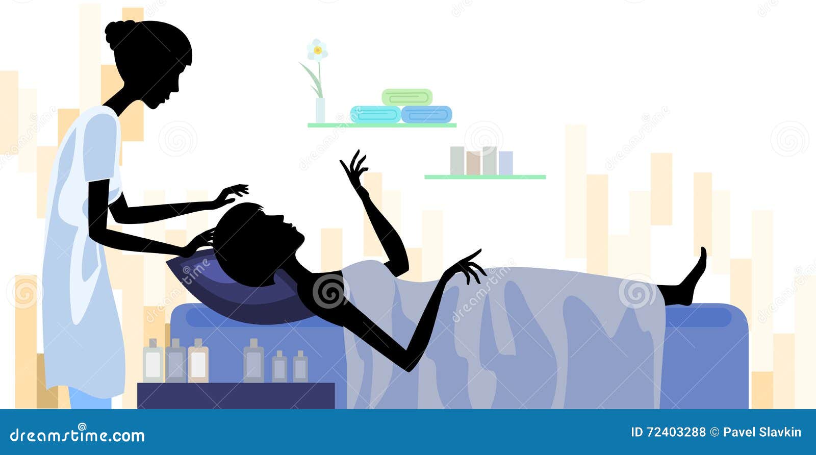 Modern beauty parlor stock vector. Illustration of health - 72403288